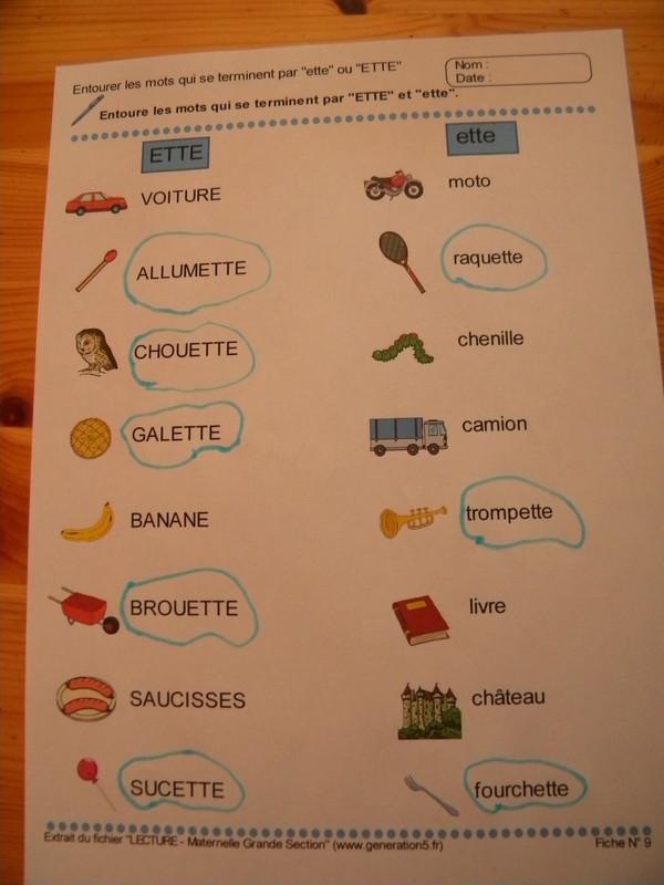 fiches activites maternelle 2014 - Page 7